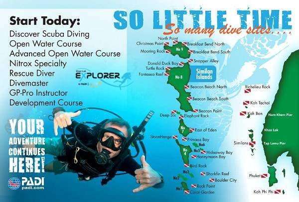 Khao Lak Dive Sites & Similan Islands Dive Sites